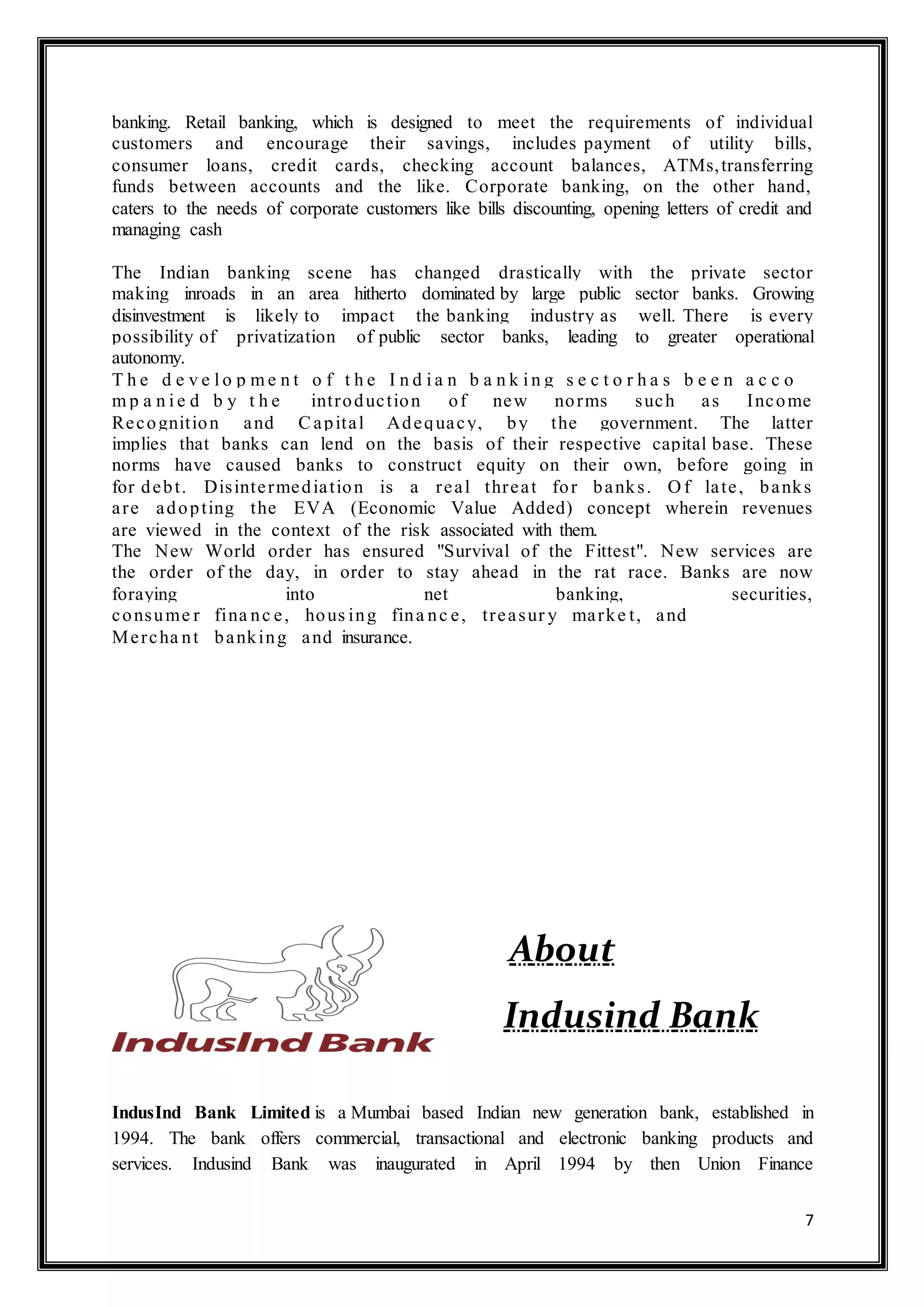 Comparative Analysis of saving Accounts of different Banks | DOCX