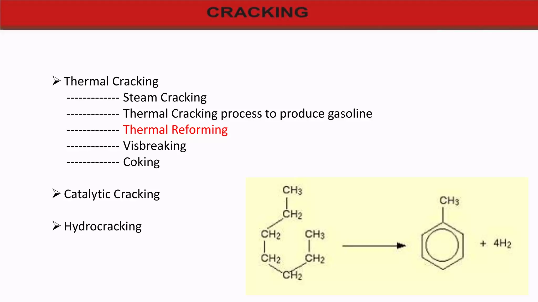 Cracking process | PPTX