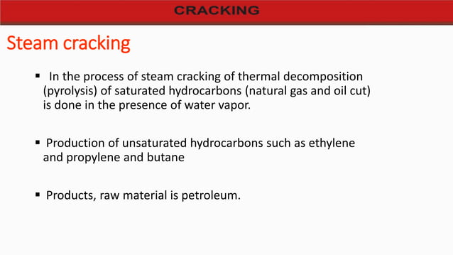 Cracking process | PPTX