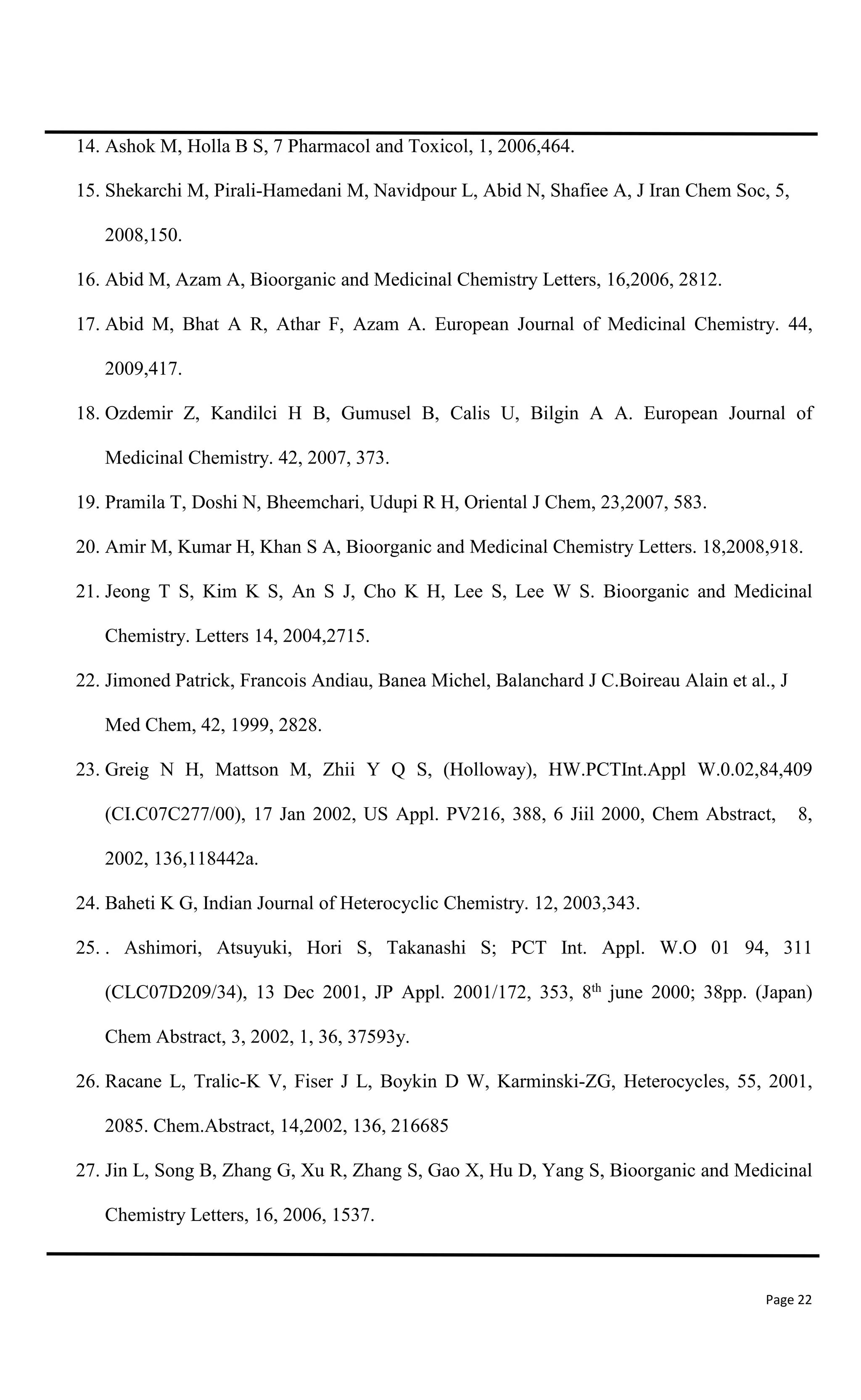 SYNTHETIC CHEMISTRY SILICO DOCKING NOVELS | PDF