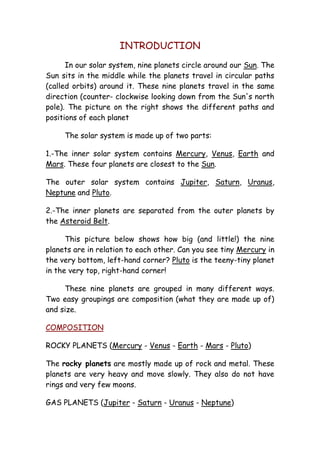 Contents 3 planets | DOC