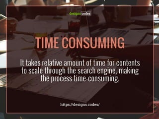 Disadvantages Of Scaling Content: A Slideshow | PPTX | Marketing and ...