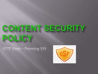 Content security policy | PPT