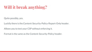 Content Security Policy | PDF
