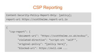 Content Security Policy - The application security Swiss Army Knife ...