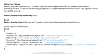 Content security policy (csp) | PPT