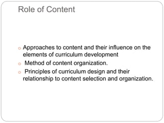 Content selection | PPTX