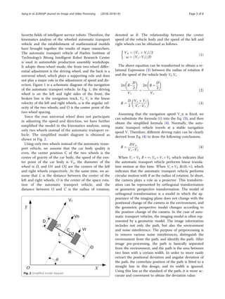Research on path guidance of logistics transport vehicle based on image ...