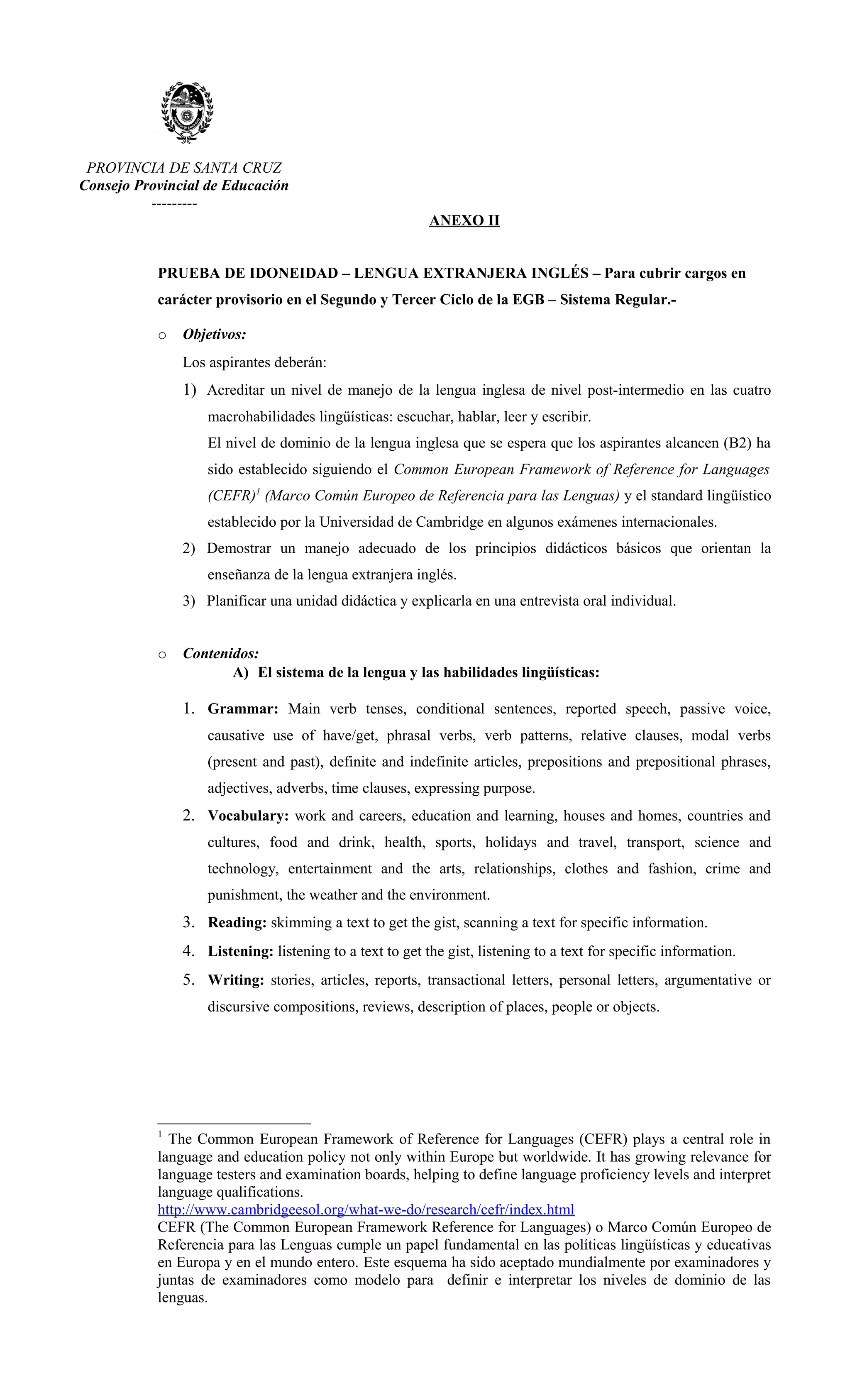 Contents fce and explanation | PDF