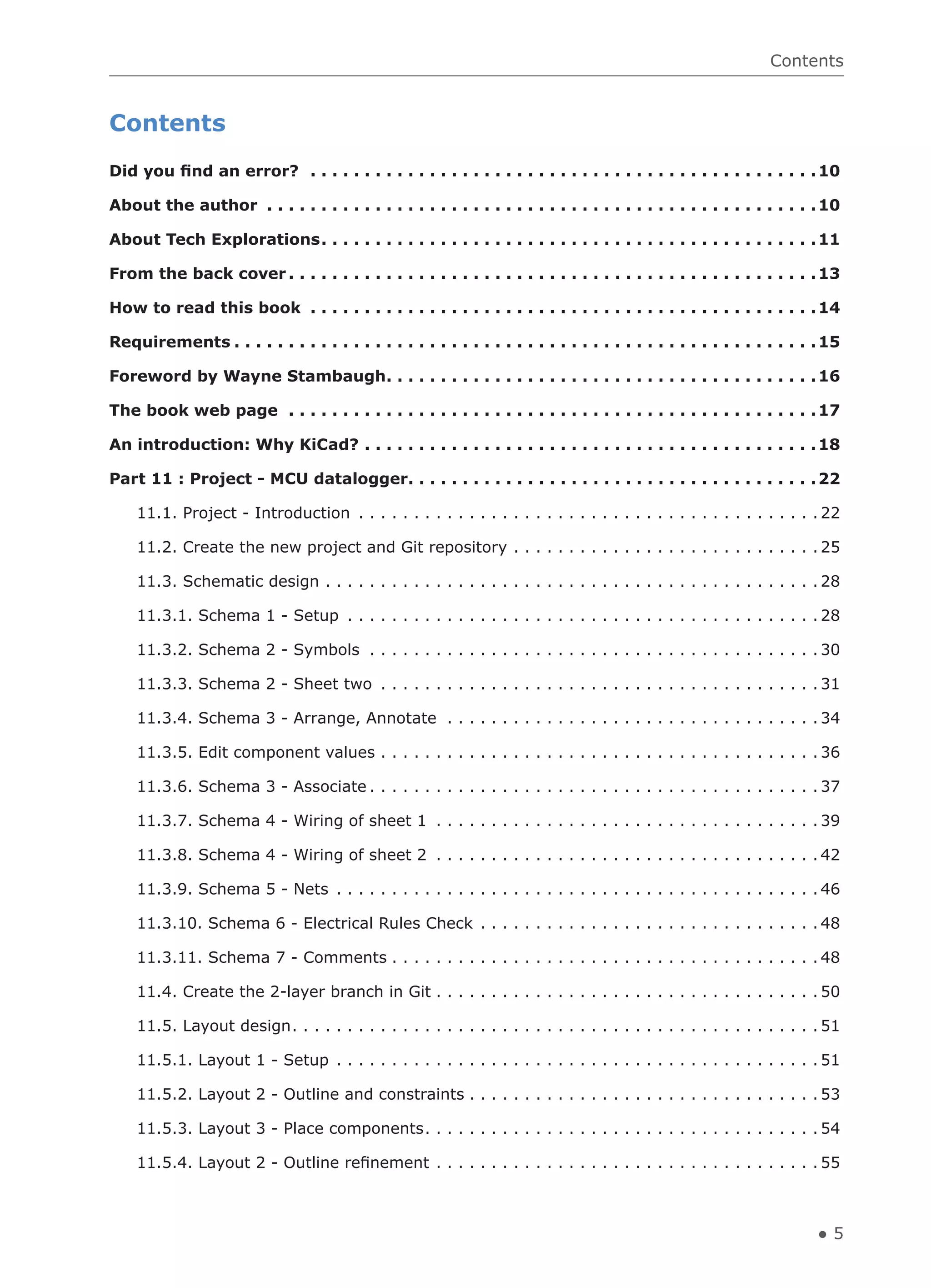 Contents_KiCad 6 Like A Pro – Projects.pdf