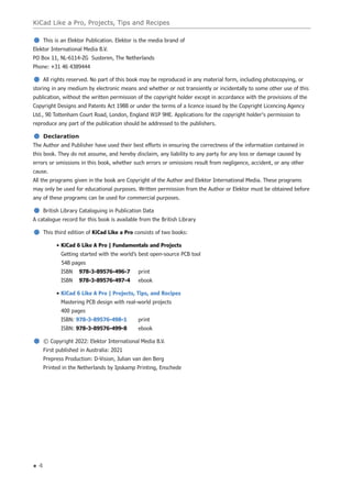 Contents_KiCad 6 Like A Pro – Projects.pdf