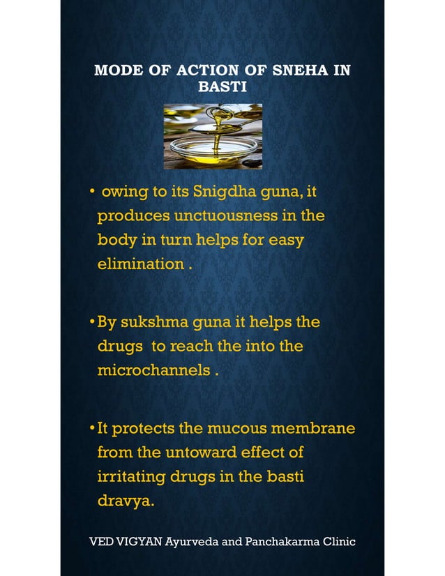 Basic Contents of Basti (Medicated Enema) | PDF