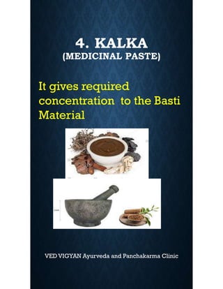 Basic Contents of Basti (Medicated Enema) | PDF