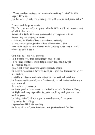 Contents of Final Paper The final paper summarizing the s.docx