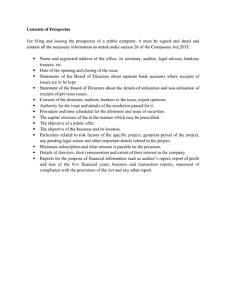 Contents of Prospectus for filing and Issuing.docx