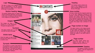 Analyses of contents pages | PPTX | Desktop Publishing | Computer ...