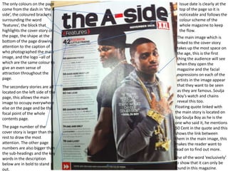 Contents page analysis | PPTX | Desktop Publishing | Computer Software ...