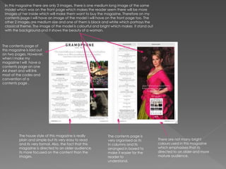 Contents page analysis | PPTX | Desktop Publishing | Computer Software ...