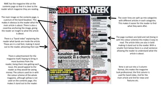 Contents page analysis | PPTX