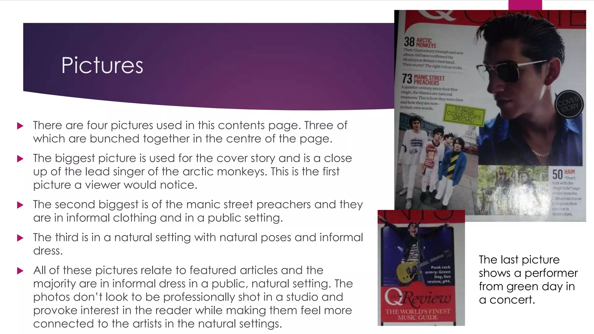 Contents page analysis | PPT