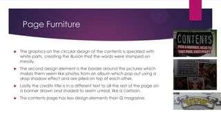 Contents page analysis | PPT