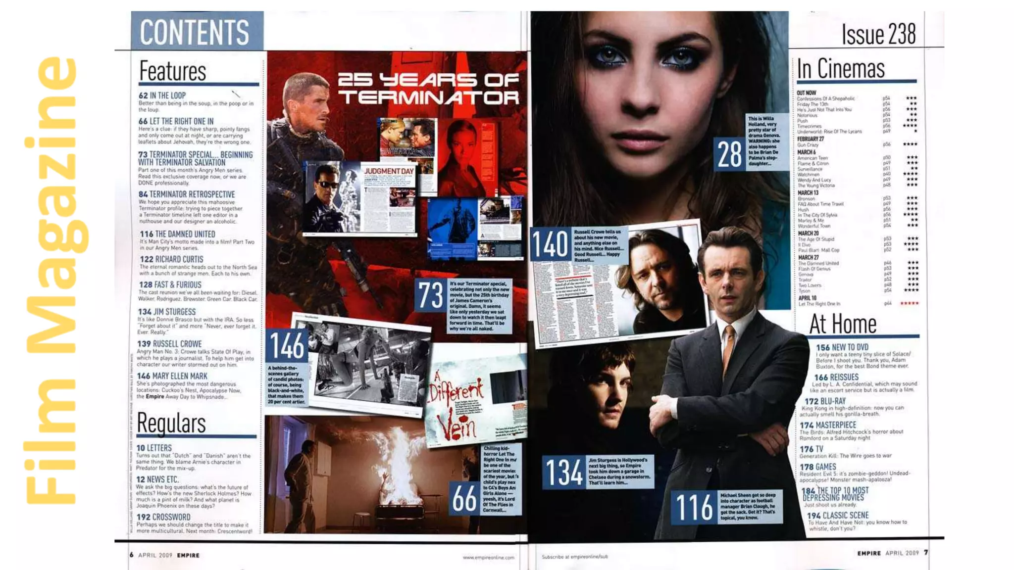 Contents page analysis | PPTX