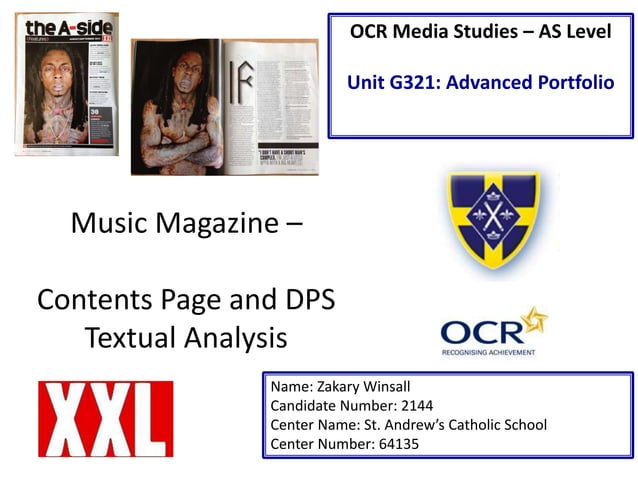 Contents Page & DPS Analysis | PPTX
