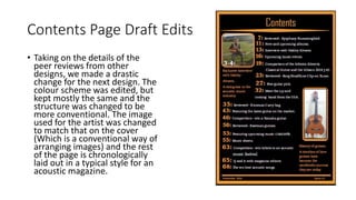 Contents page first draft | PPT