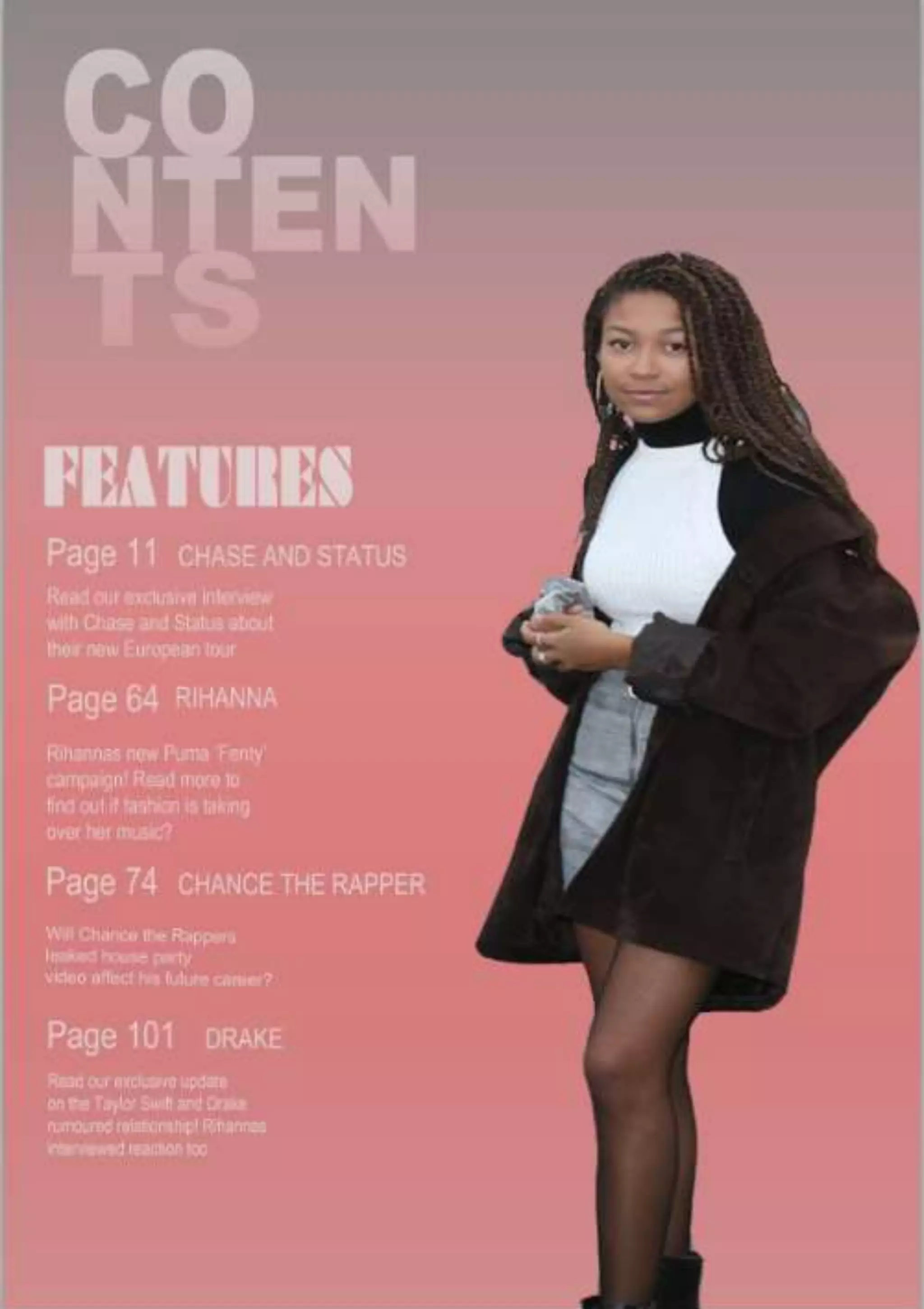 First draft of contents page | DOCX