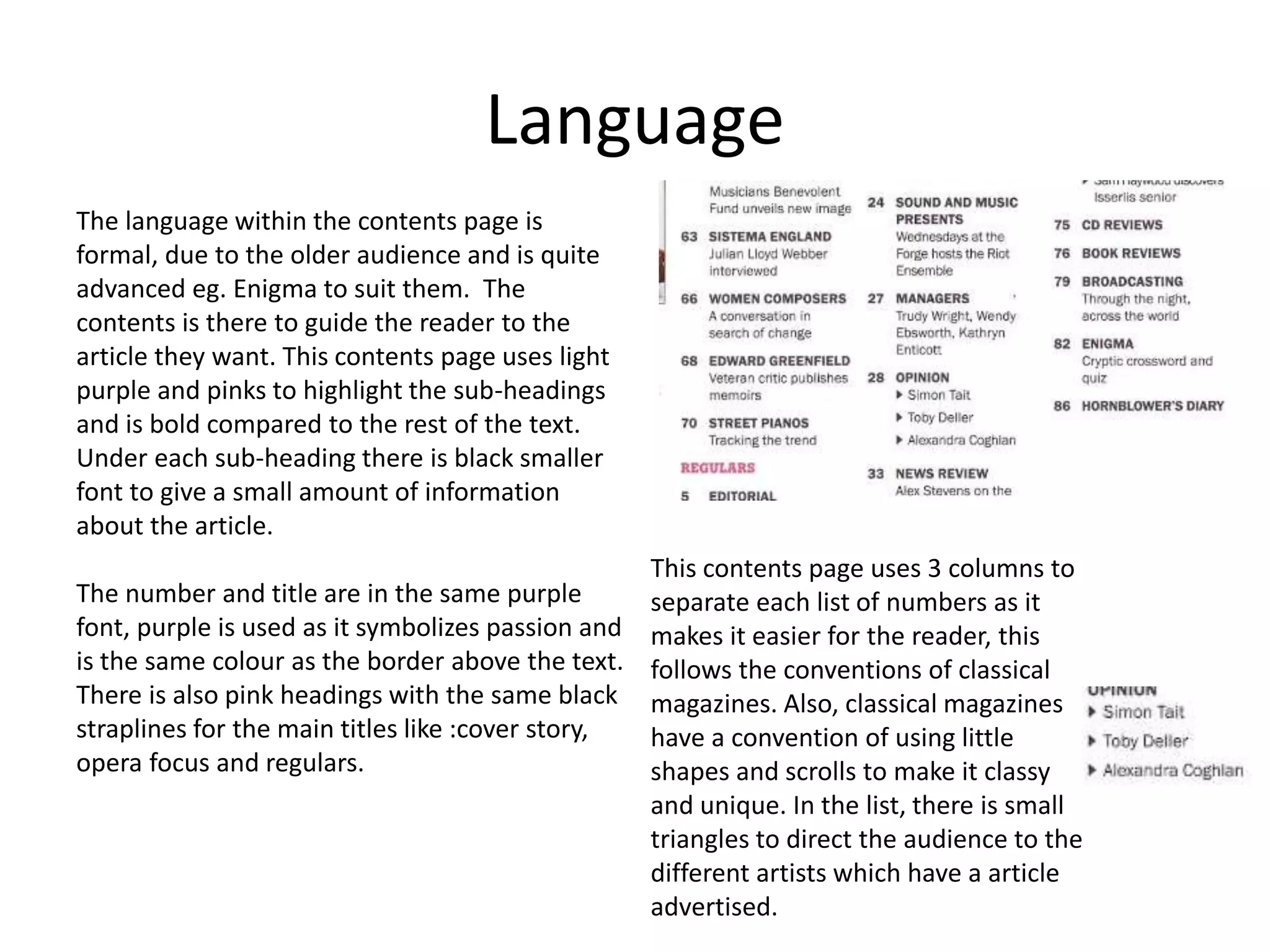 Contents Page Powerpoint | PPTX