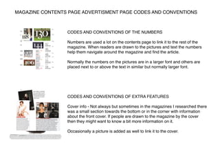 Contents page research pdf | PPT