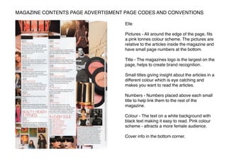 Contents page research pdf | PPT