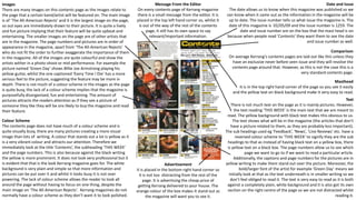 Contents pages | PPTX | Music | Entertainment