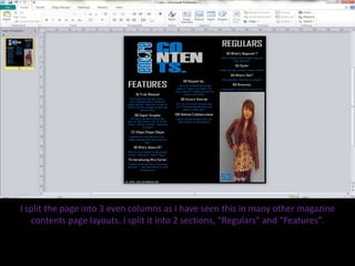 Step by Step - Contents Page | PPT