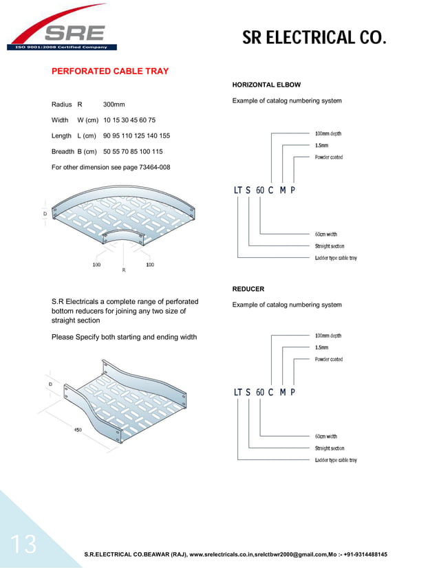 Contents sre cable tray | PDF
