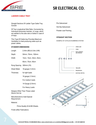 Contents sre cable tray | PDF