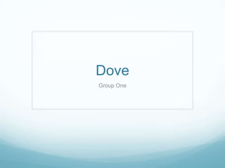 Dove Website Analysis | PPTX