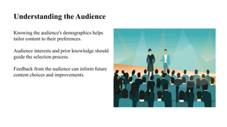 Content_ Subject Matter Selection, Criteria,methos And Organization For ...