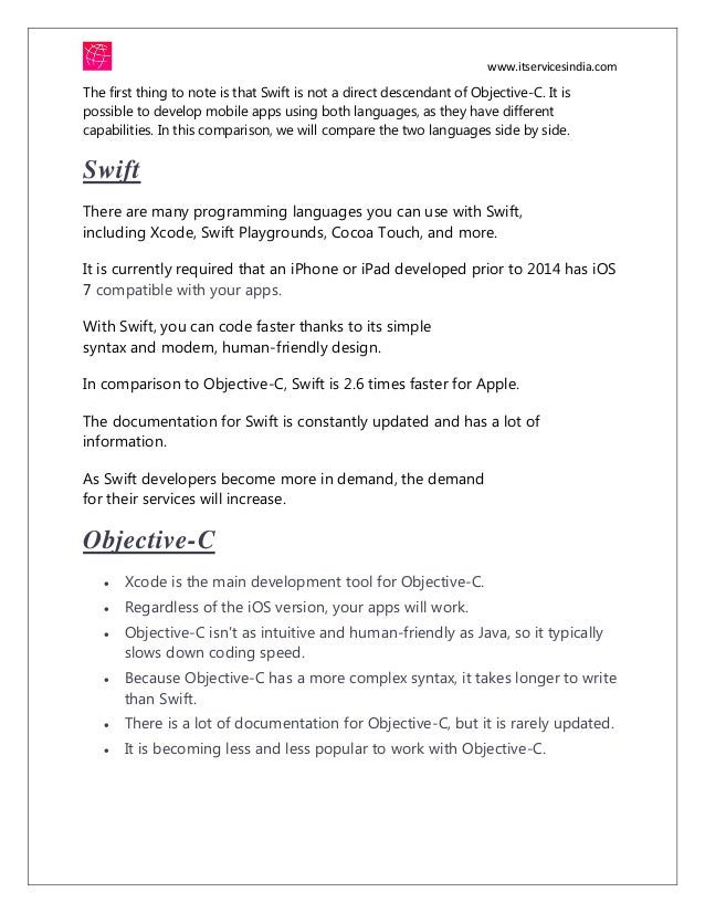 What is Swift App Development? | PDF