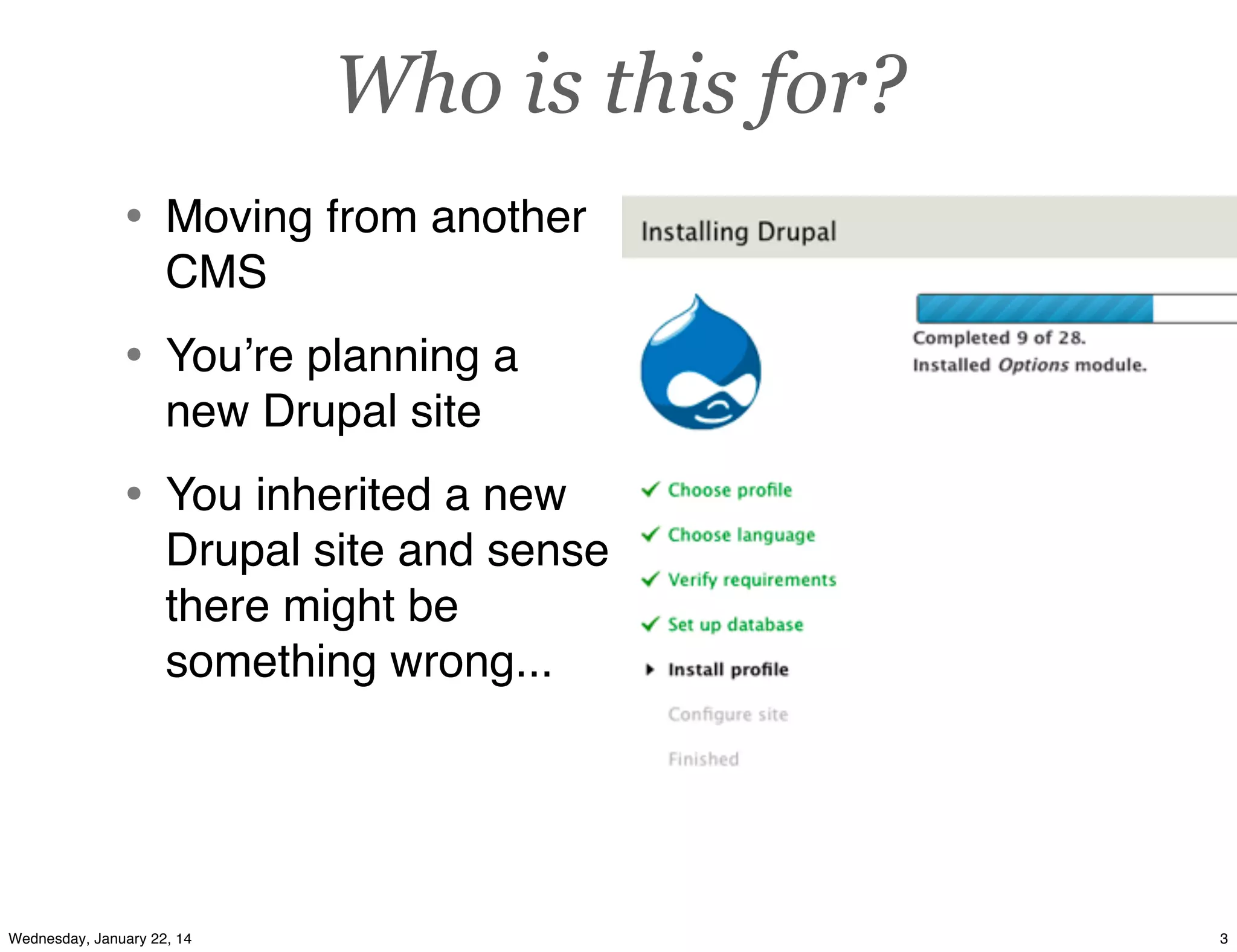 Preventing Drupal Headaches: Content Type Checklist | PDF