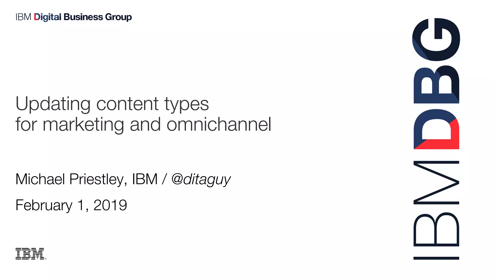 Updating content types for marketing and omnichannel | PPT