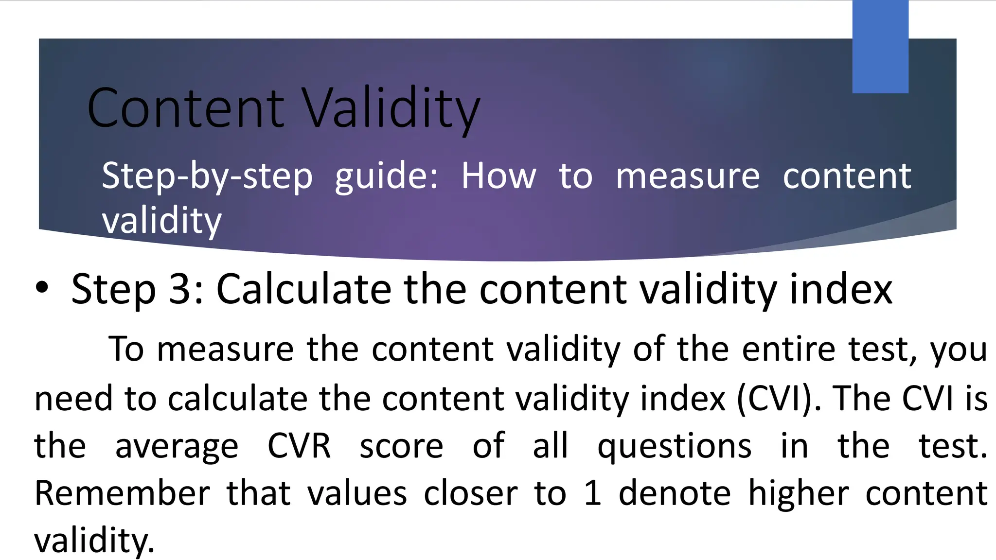 Content Validity: Types, Definition , Example | PDF