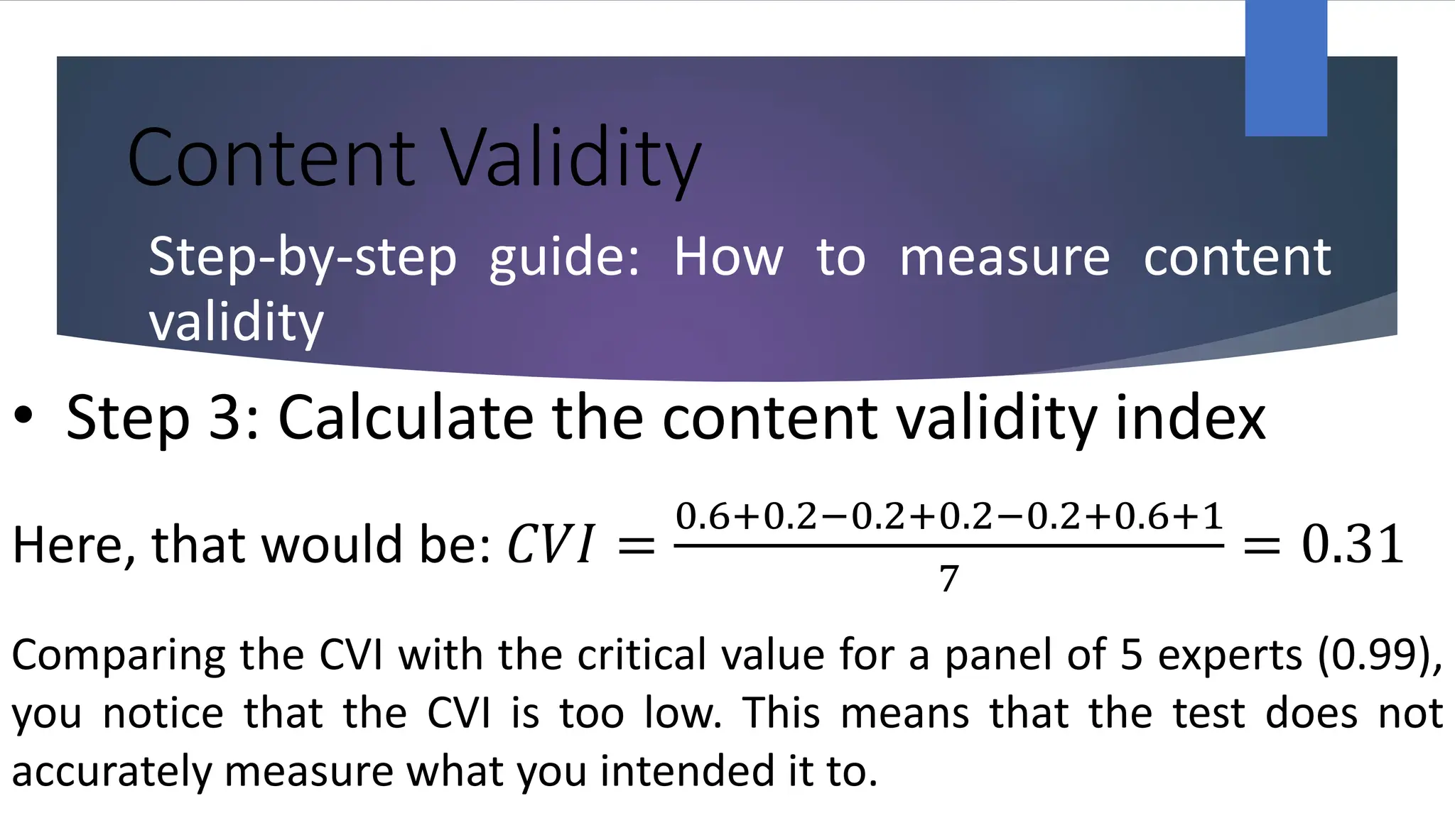 Content Validity: Types, Definition , Example | PDF