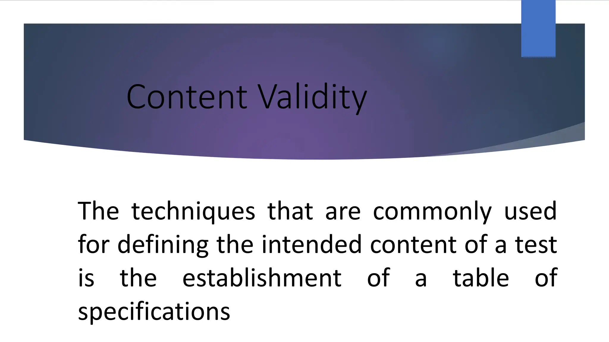 Content Validity: Types, Definition , Example | PDF