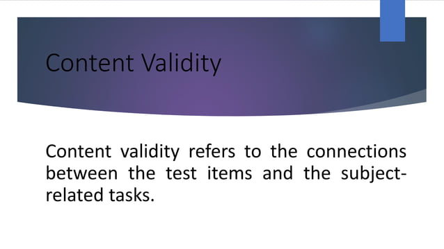 Content Validity: Types, Definition , Example | PDF | Resume Writing ...