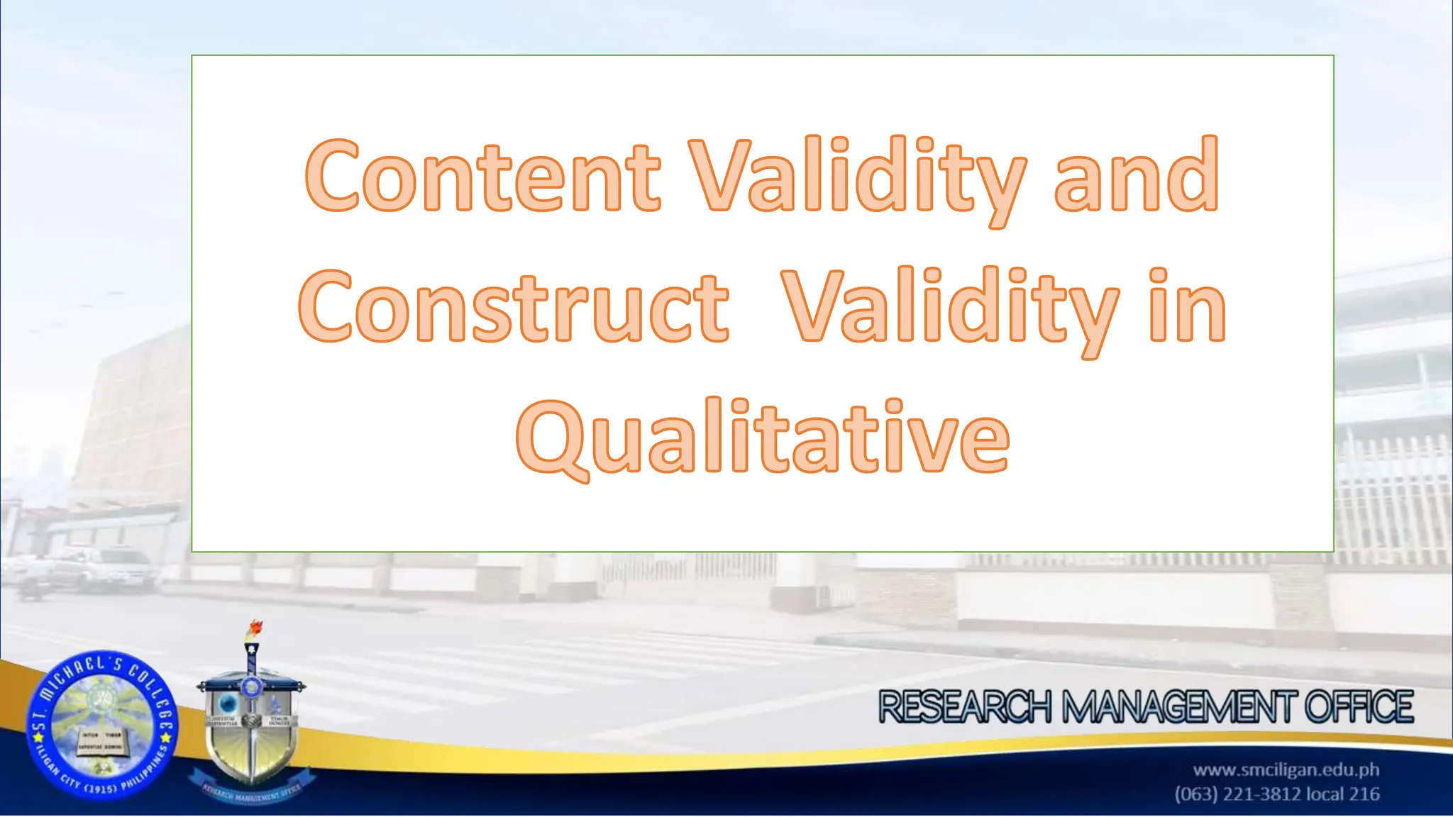 Content Validity and Construct Validiry in Qualitative.pptx Content Validity and Construct Validiry in Qualitative.pptx