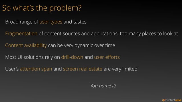 Personalization - 10 Lessons Learned from Netflix