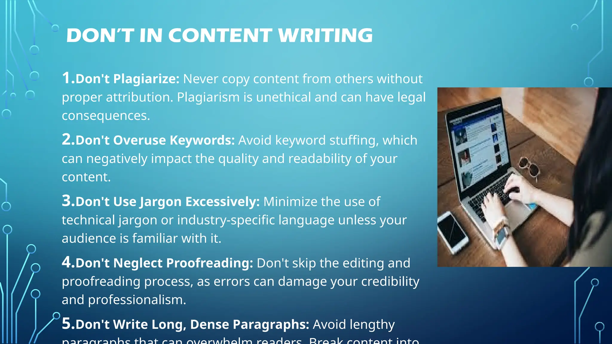 Presentation on the topic Content writing | PPT