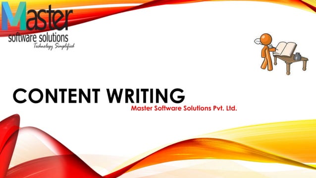Basics of Content Writing | PPT
