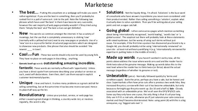 Content Writing For The Web Content Writing For The Web